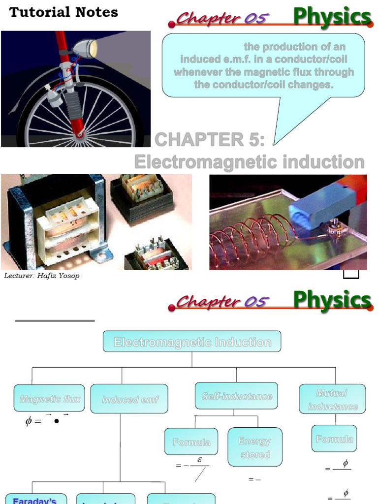Electromagnetic Induction | PDF | Electromagnetic Induction | Inductance
