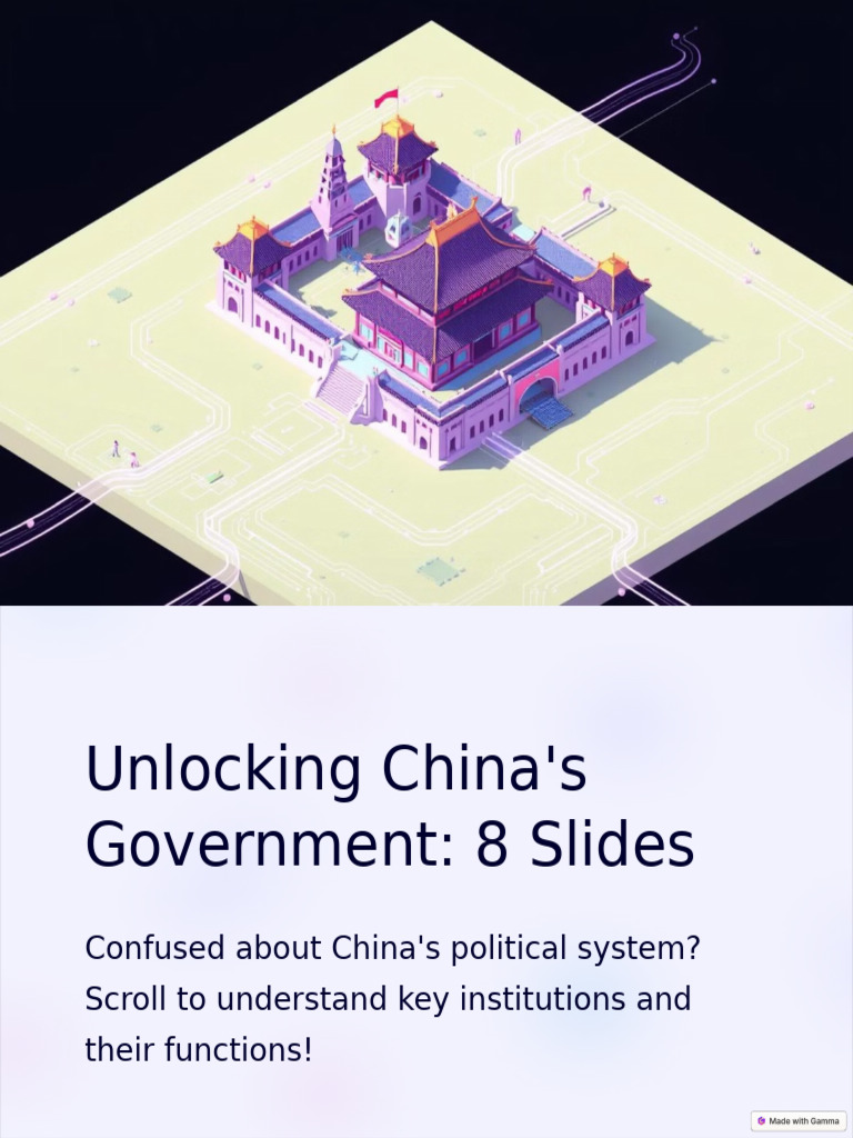 Understanding China's Political System | PDF