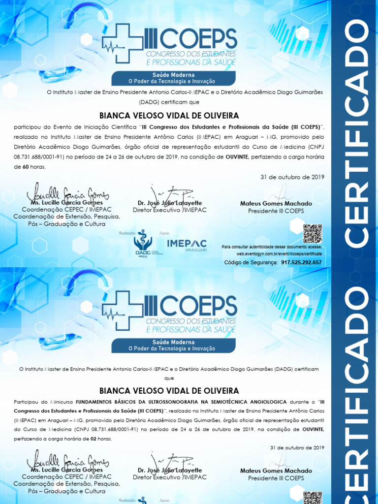 Certificado 2 | PDF