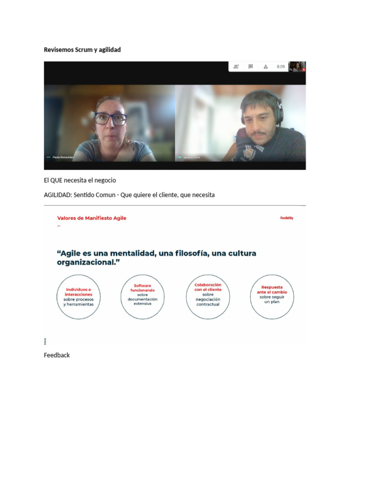 Agilidad y Scrum | PDF