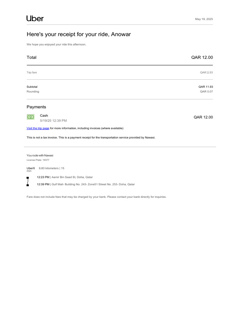 Receipt 19may2025 123945 | PDF