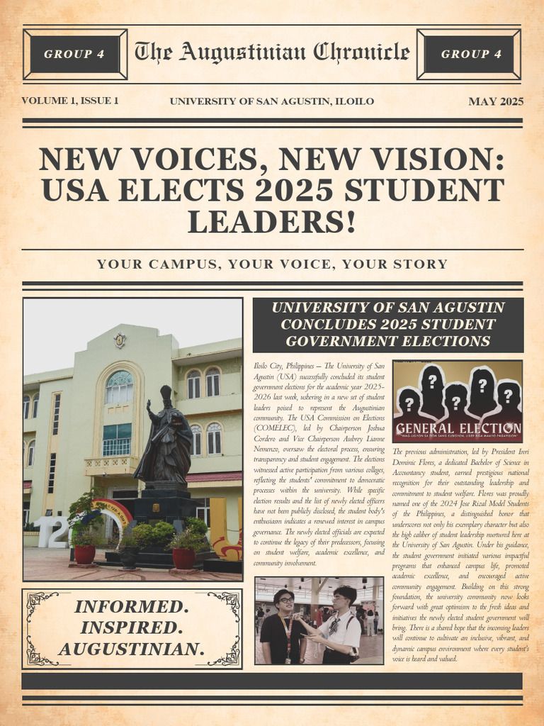 USA Elects 2025 Student Leaders | PDF | Pope | Catholic Church