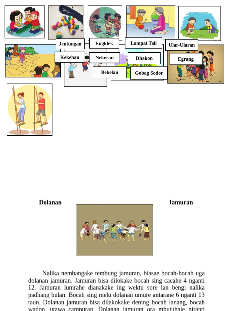 Dolanan Jamuran | PDF