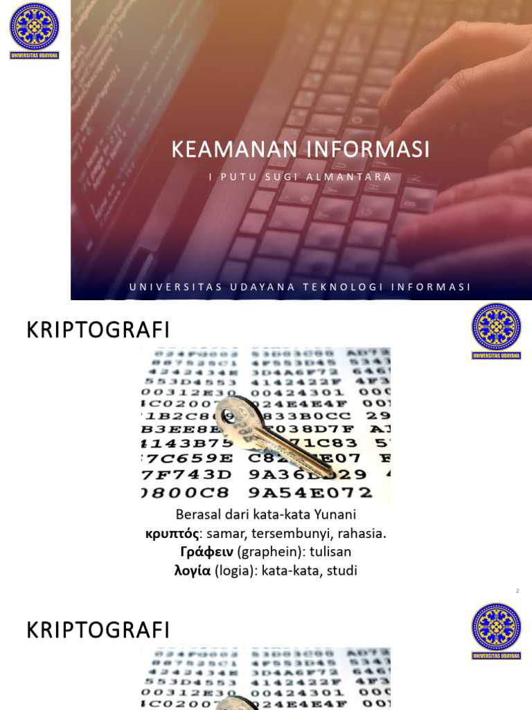 Kriptografi Klasik | PDF