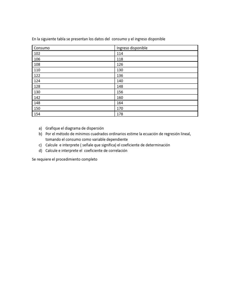 Tarea Regresi-N Lineal | PDF