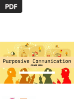 Purposive Communication: Module 1: Communication Process, Principles ...