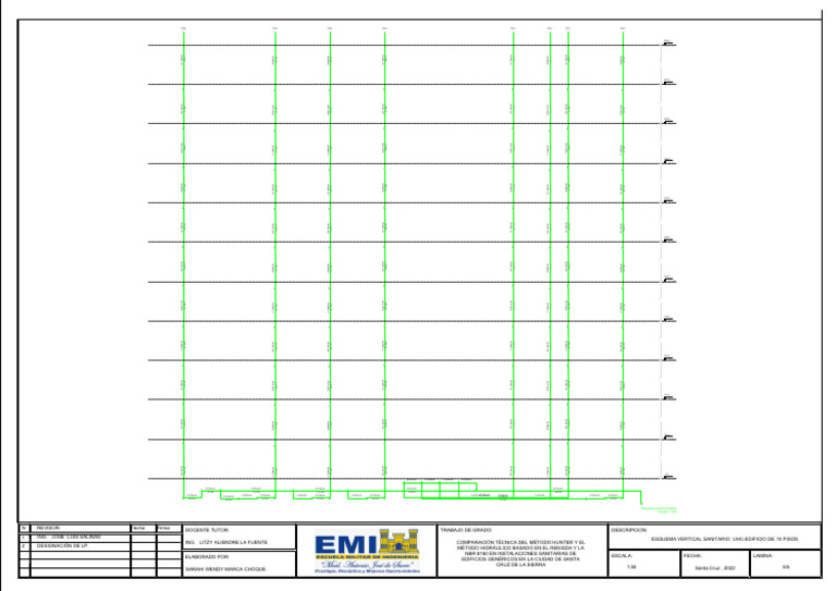 Esquema 10 Pisos-Plano 5 | PDF