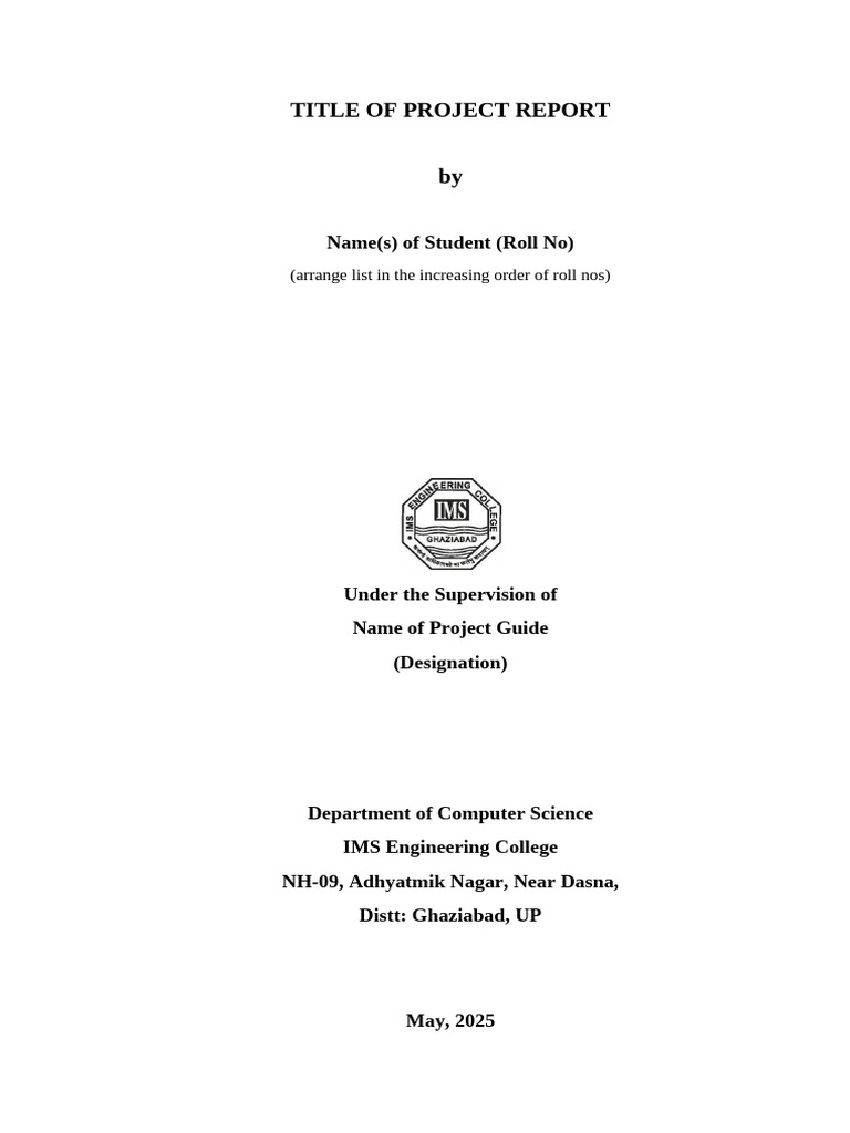 Final Project Report Pneumonia Detection | PDF | Engineering | Knowledge