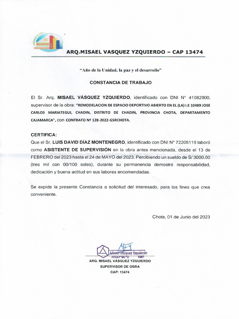 CT - Chadín | PDF