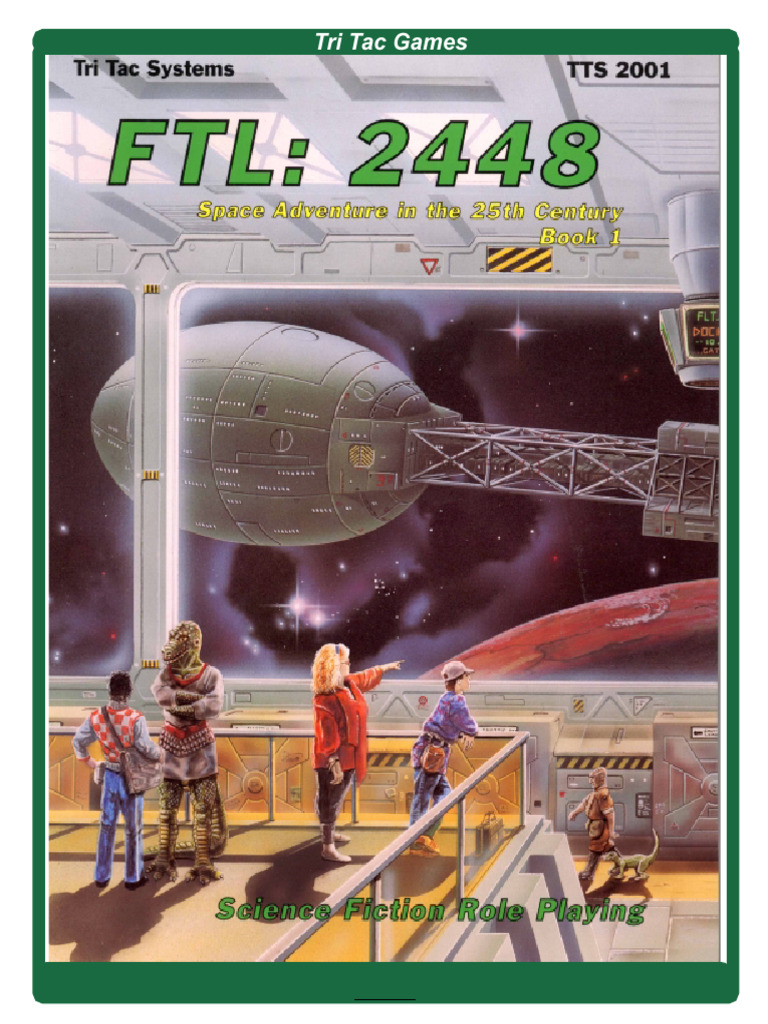 FTL 2448 - TTS2001 Core Rulebook 1 (1993) | PDF | Game Manufacturers | Role Playing Games