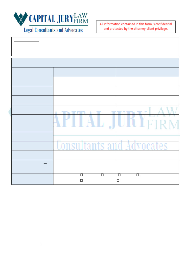 CJLF Personal Financial Information Form | PDF | Individual Retirement ...