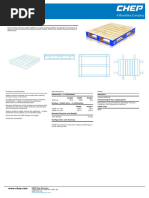CHEP Euro Pallet Specifications and Details | PDF | Pallet | Lumber