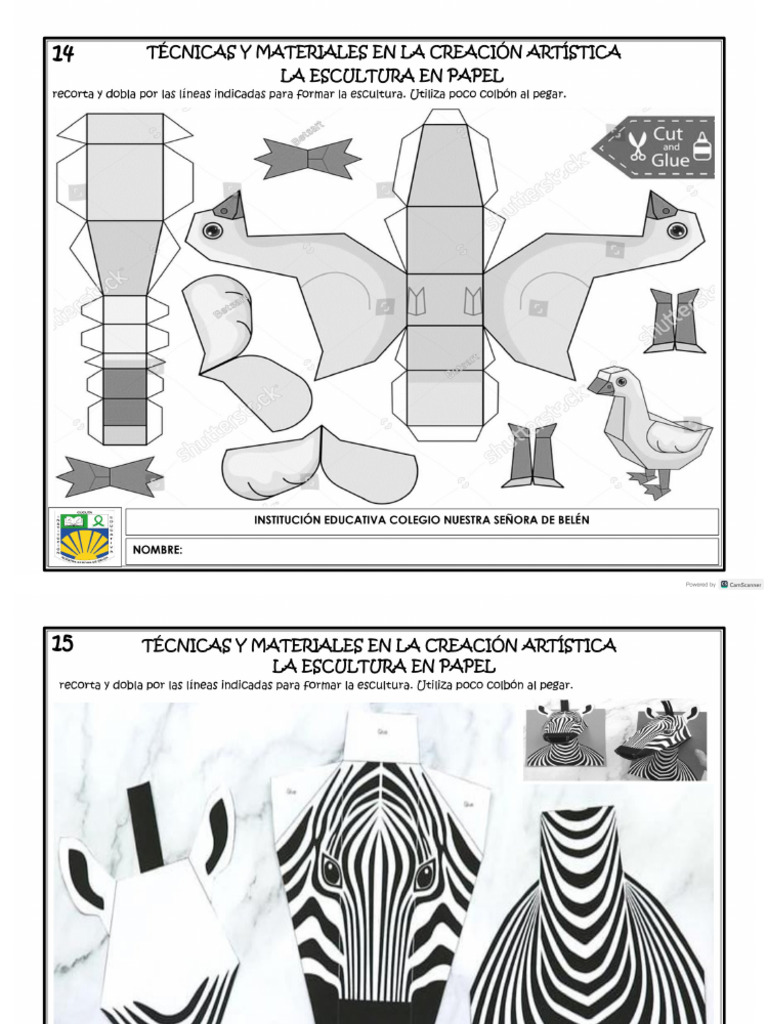 GUÍAS SEMANAS 3 Y 4 SEGUNDO TRIMESTRE 2025 DE EDUCACION ARTÍSTICA GRADO ...