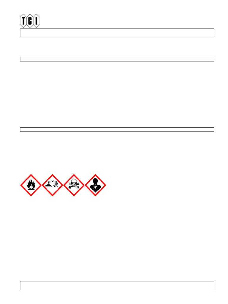 Epichlorohydrin safety sheet | PDF