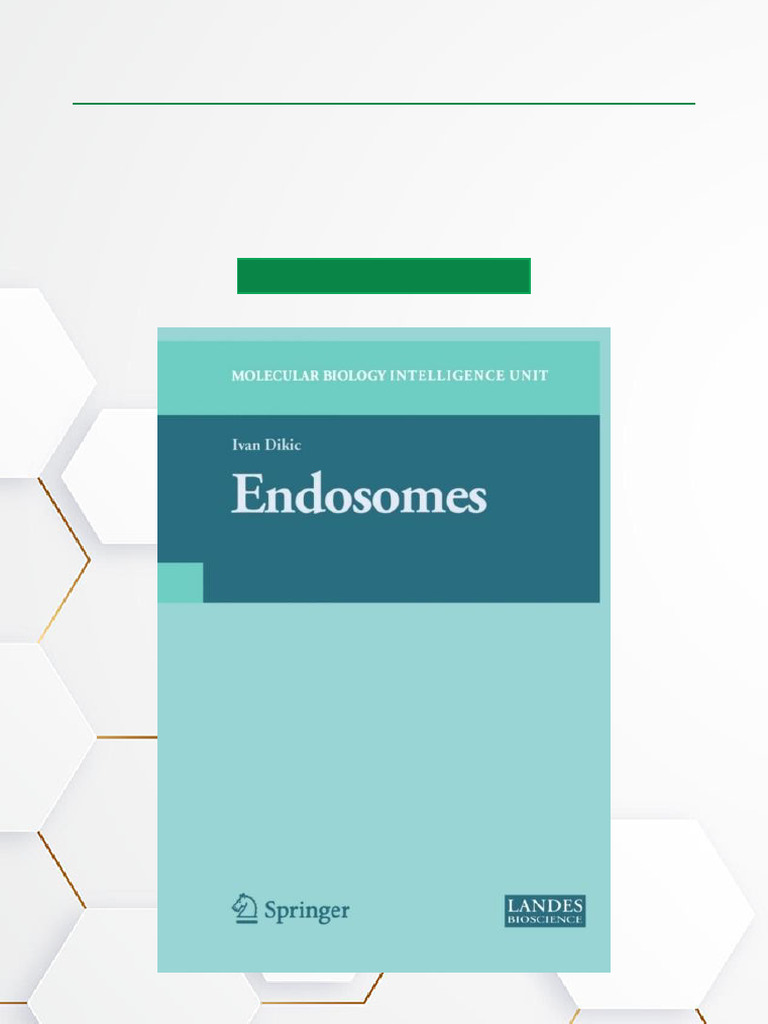 Endosomes 1st Edition Full-Resolution Download | PDF | Lysosome | Cell ...