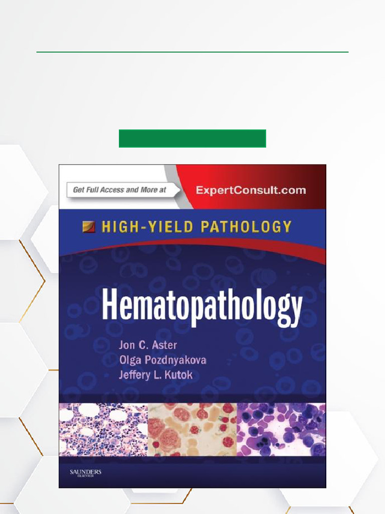 Hematopathology 1st Edition DOCX PDF Download | PDF | Lymphoma | Anemia