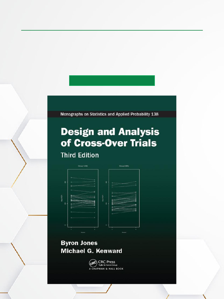 Design and Analysis of Cross Over Trials, 3rd Edition Complete DOCX ...