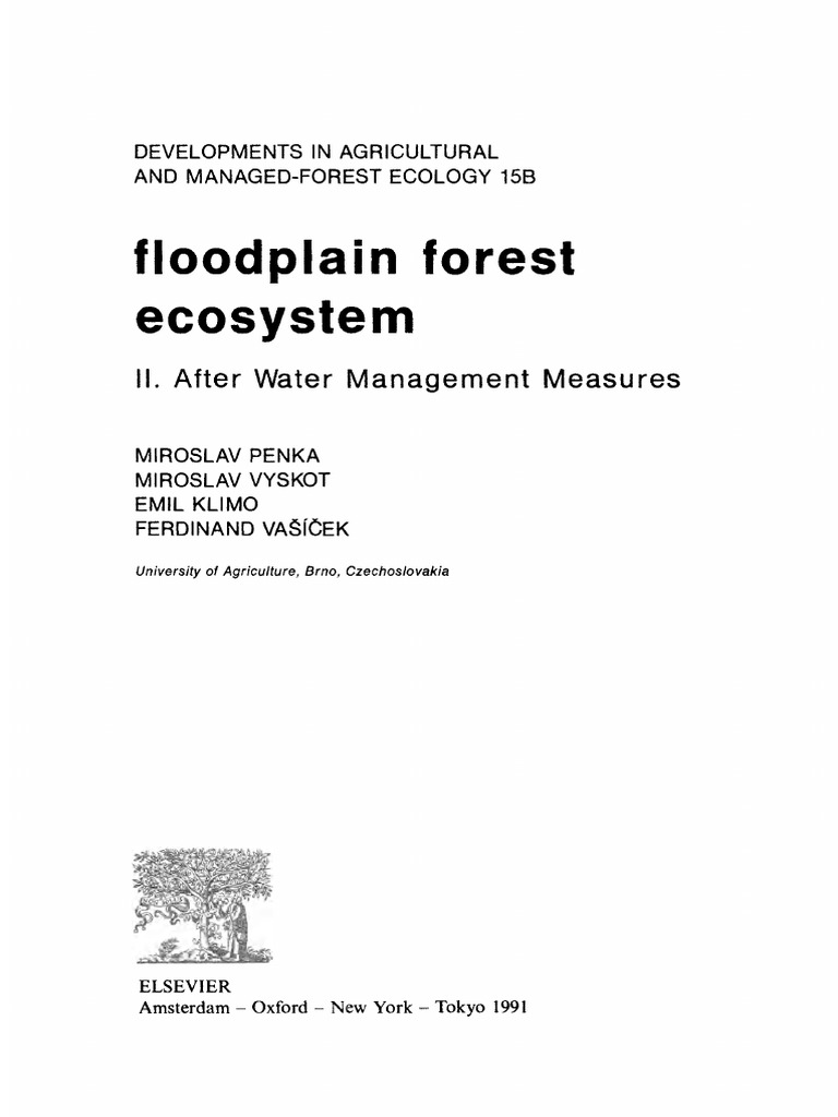 Floodplain Forest Ecosystem II. After Water Management Measures ...