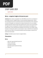 Analysis of Berry by Langston Hughes | PDF