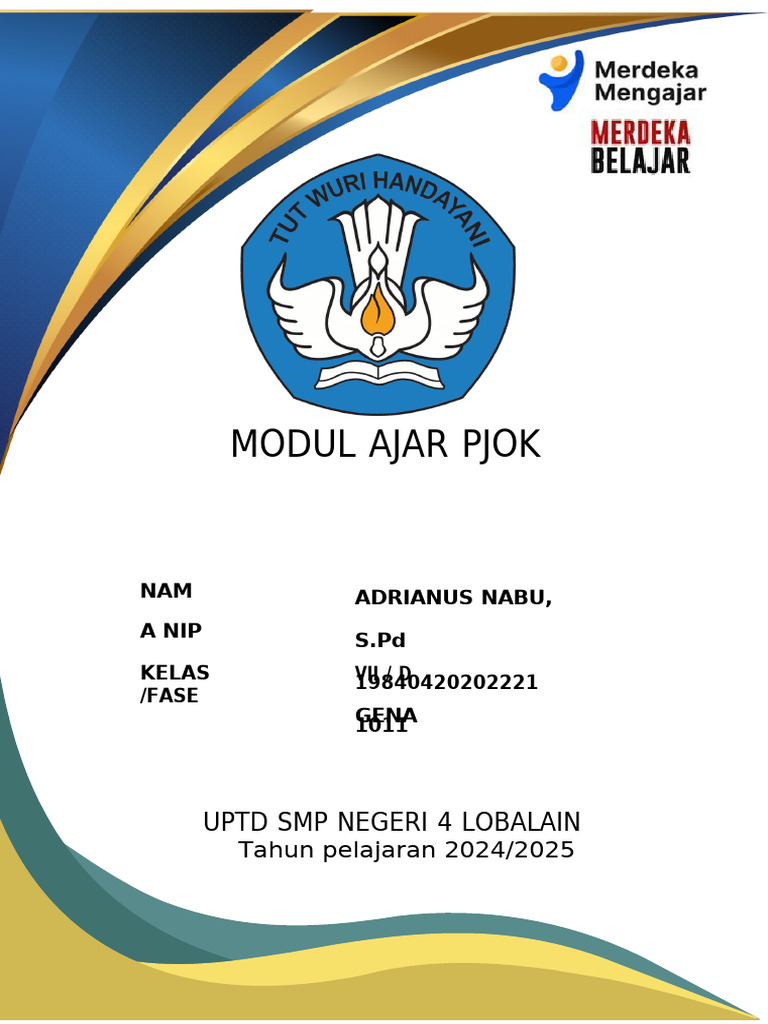 Cover Kurikulum Merdeka | PDF