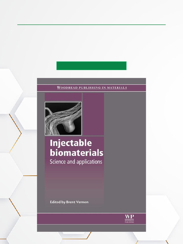 Injectable Biomaterials Science and Applications Entire Book Download ...