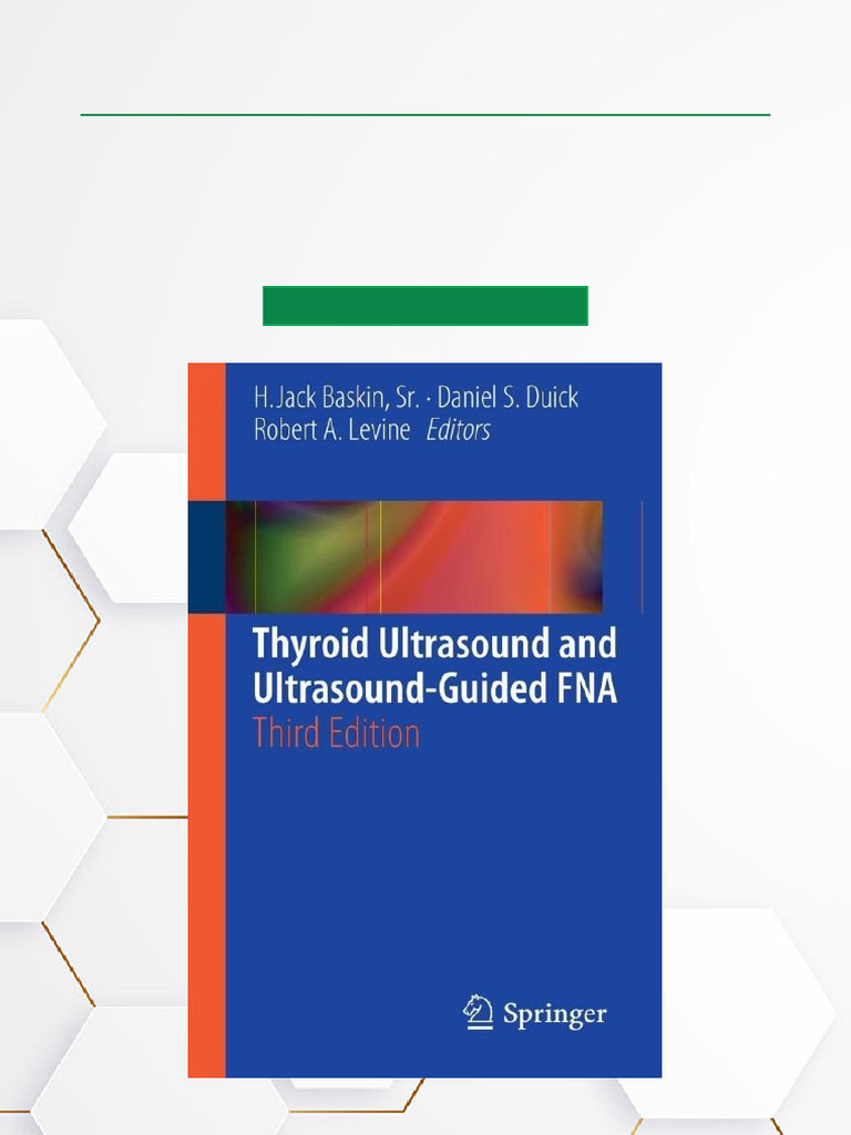 Thyroid Ultrasound and Ultrasound Guided FNA 3rd Edition All Sections ...