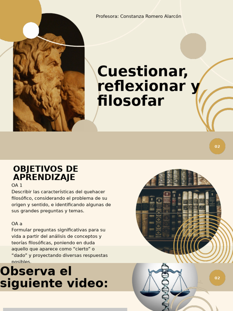 Cuestionar, Reflexionar y Filosofarrrrrr | PDF | Significado de la vida ...