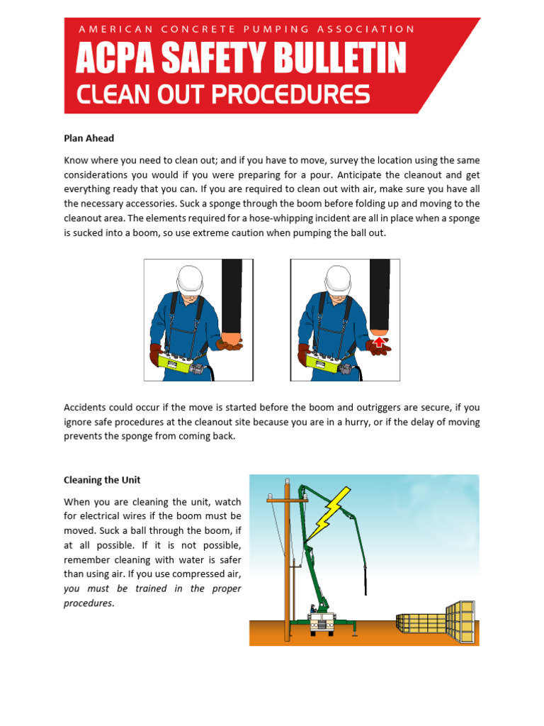 SB Clean Out Procedures 1 | PDF | Blowout (Well Drilling) | Pump