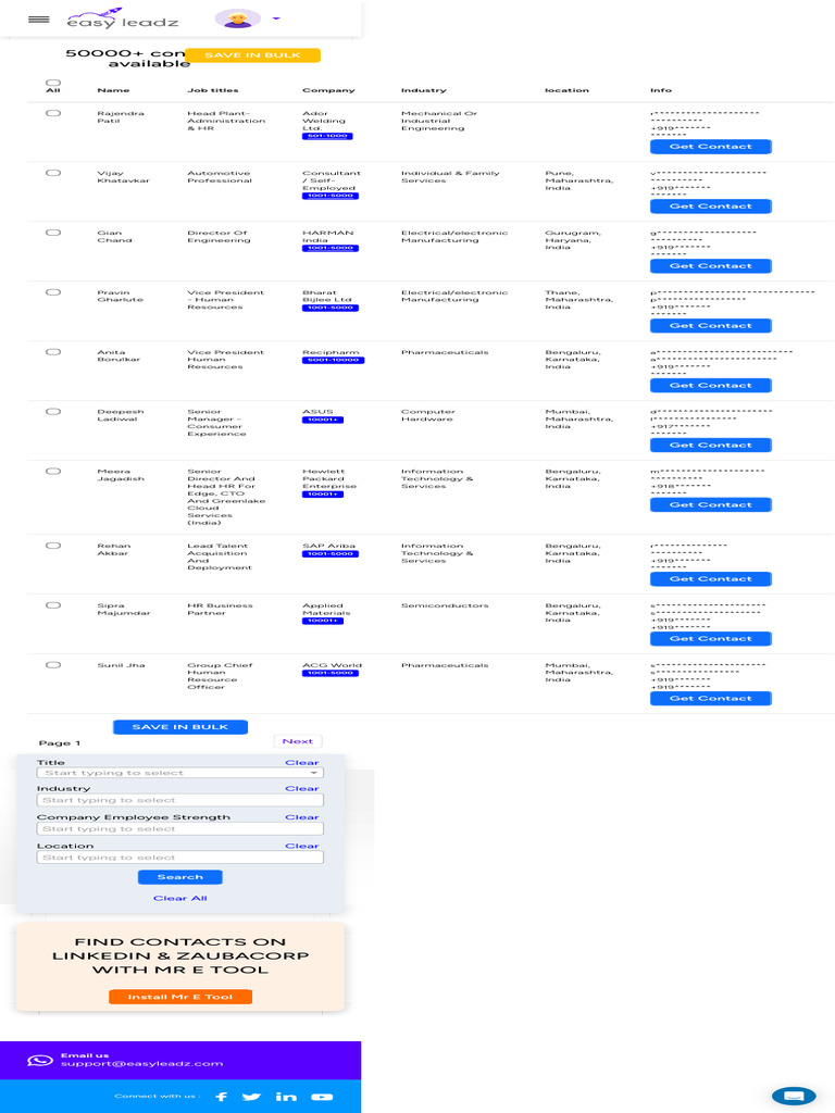 Easyleadz Dashboard | PDF
