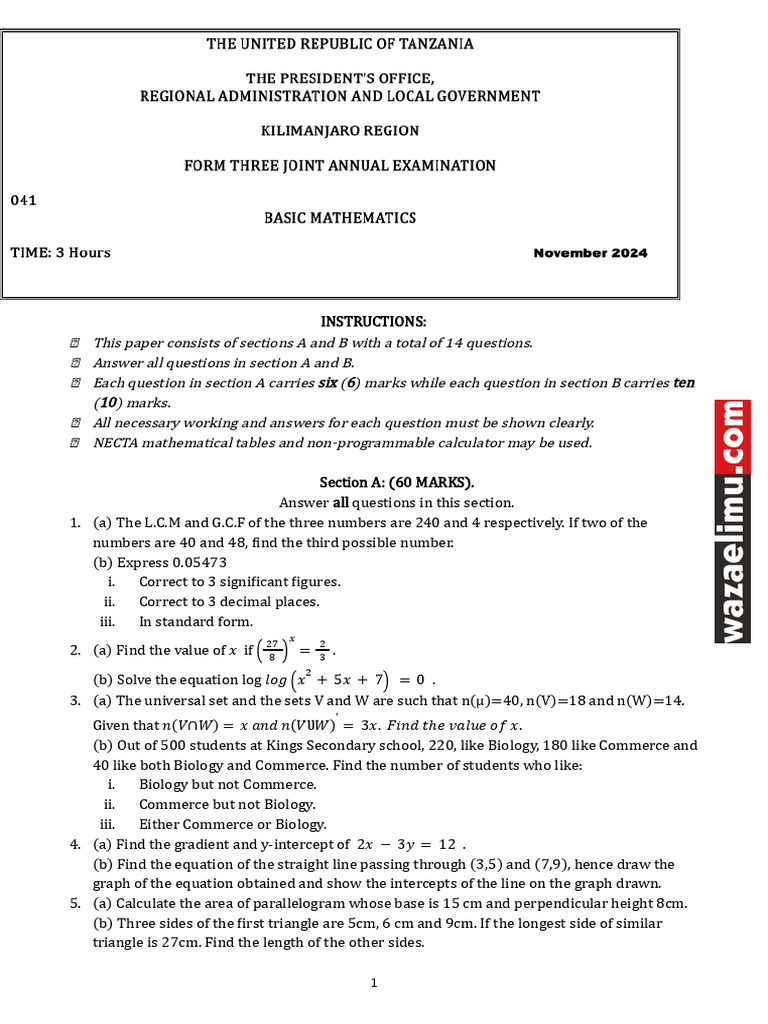 Basic MATHEMATICS | PDF | Circle | Area