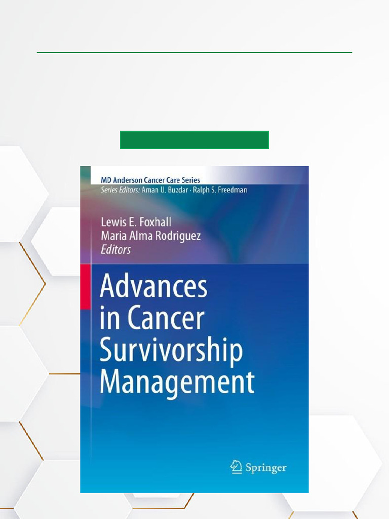 Advances in Cancer Survivorship Management Complete Digital Book | PDF ...