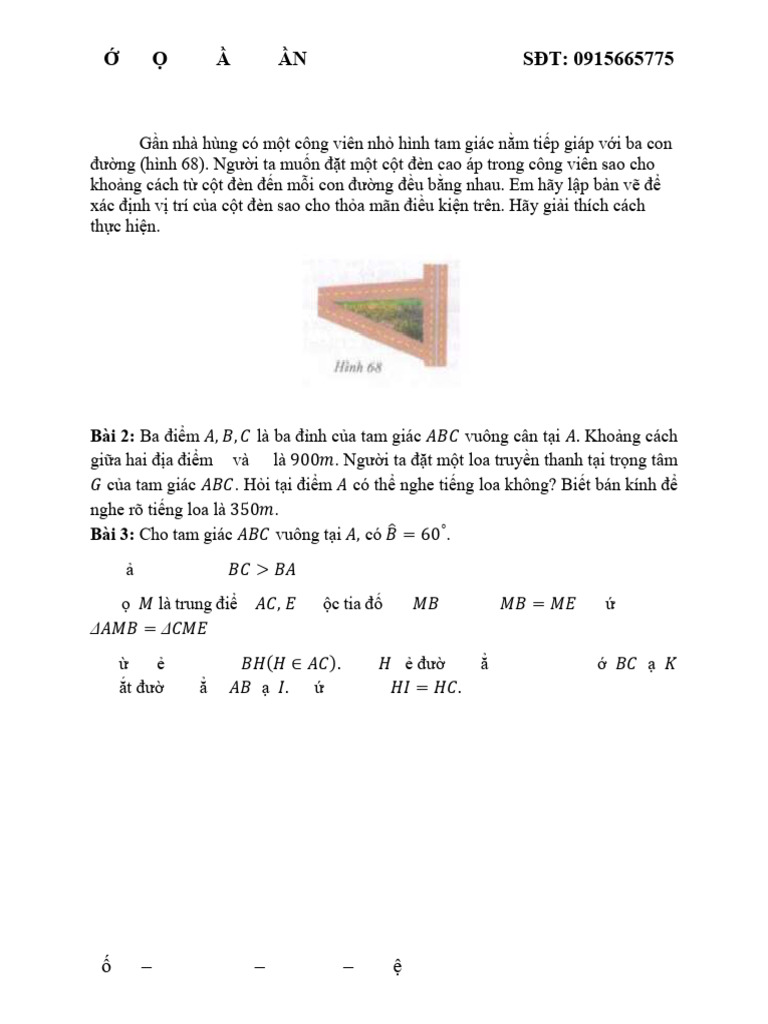 BTVN 7ĐTM (16-03-2025) | PDF