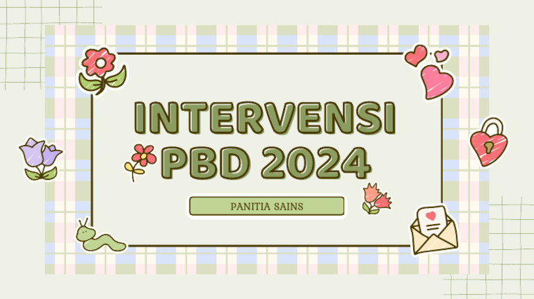 Intervensi PBD 2024 | PDF