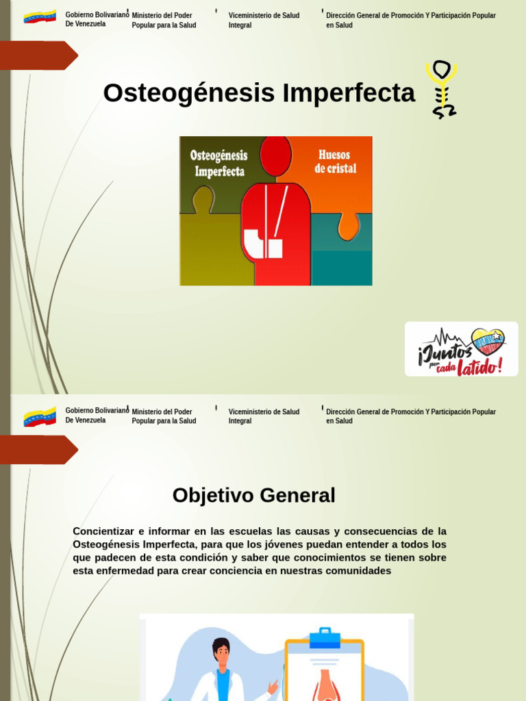 Osteogénesis Imperfecta | PDF | Enfermedades y trastornos | Enfermedades y trastornos humanos