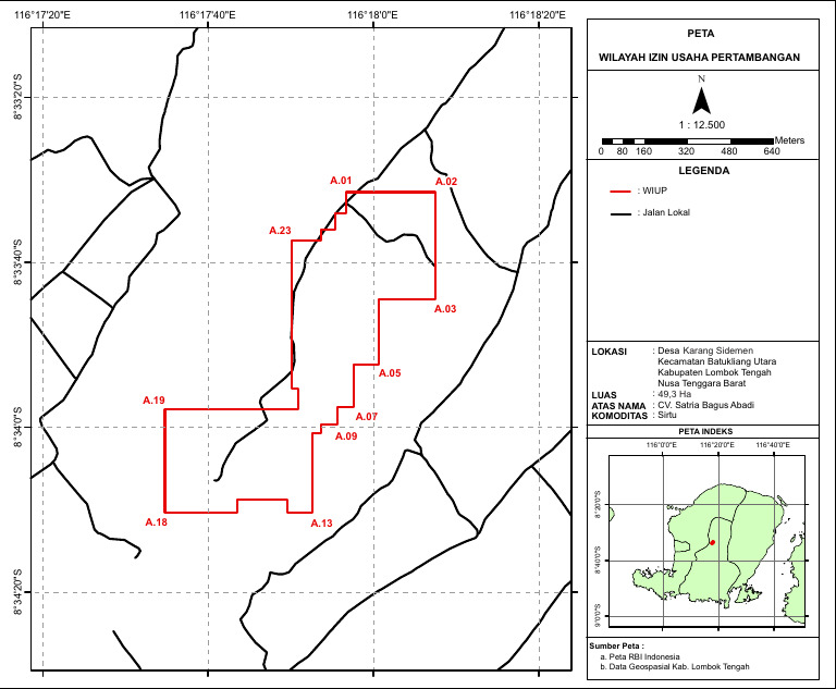Peta WIUP Revisi | PDF