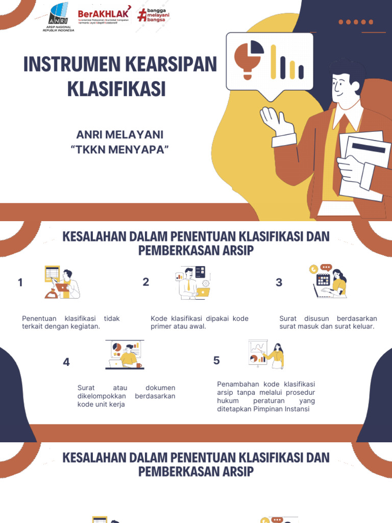 Instrumen Kearsipan dan Klasifikasinya | PDF