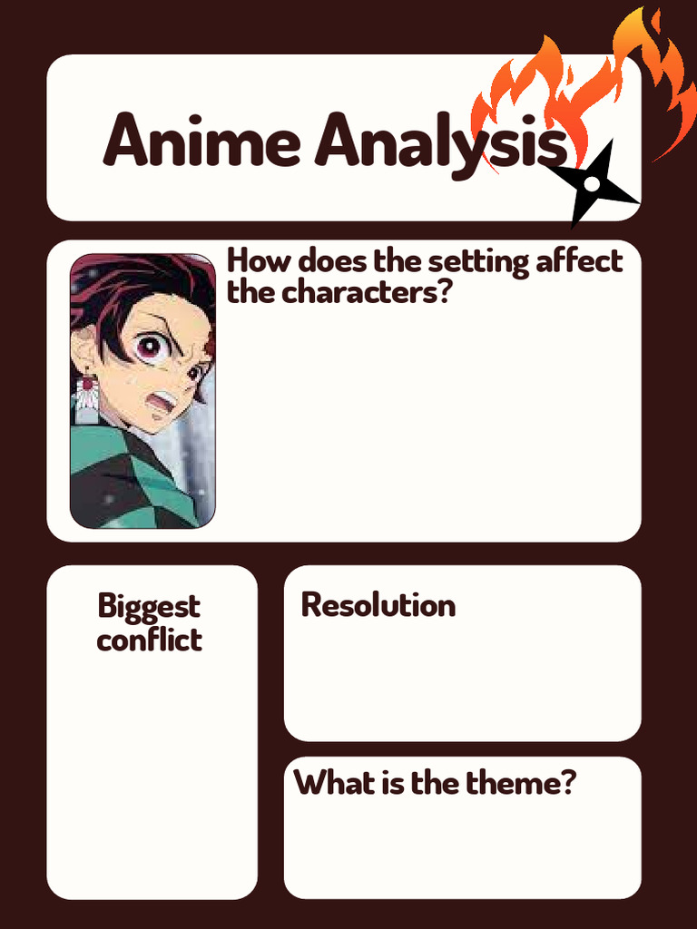 Anime Analysis: How Does The Setting Affect The Characters? | PDF