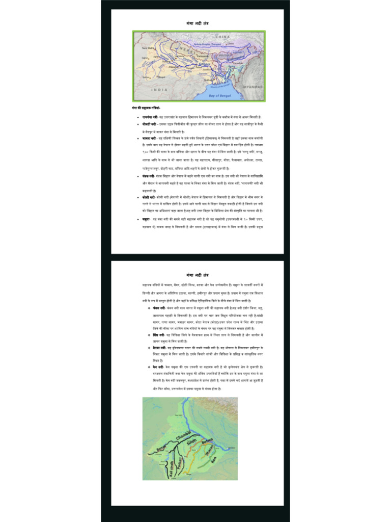 Ganga River System | PDF