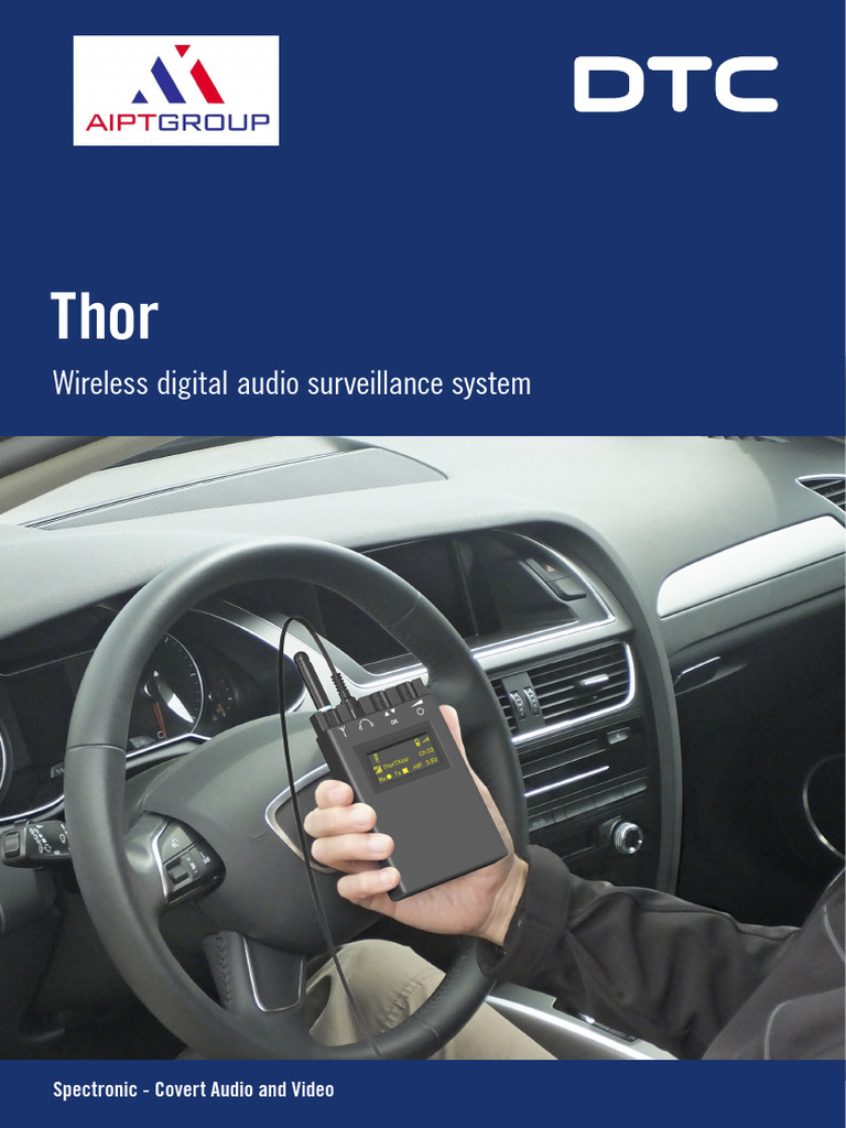 Thor Digital Surveillance System | PDF | Transmitter | Signal To Noise ...