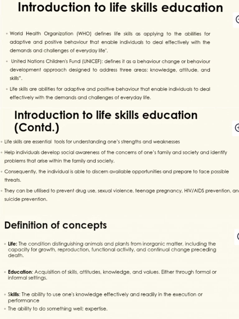 Life Skills 1 Forever | PDF