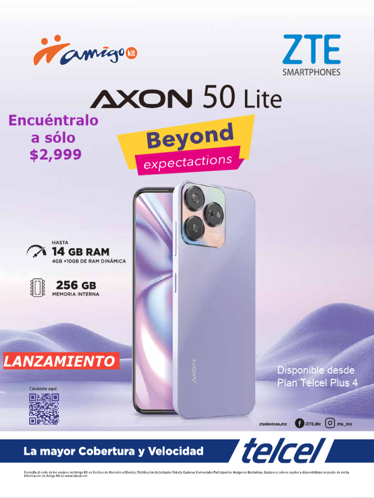 Axon 50 Lite | PDF