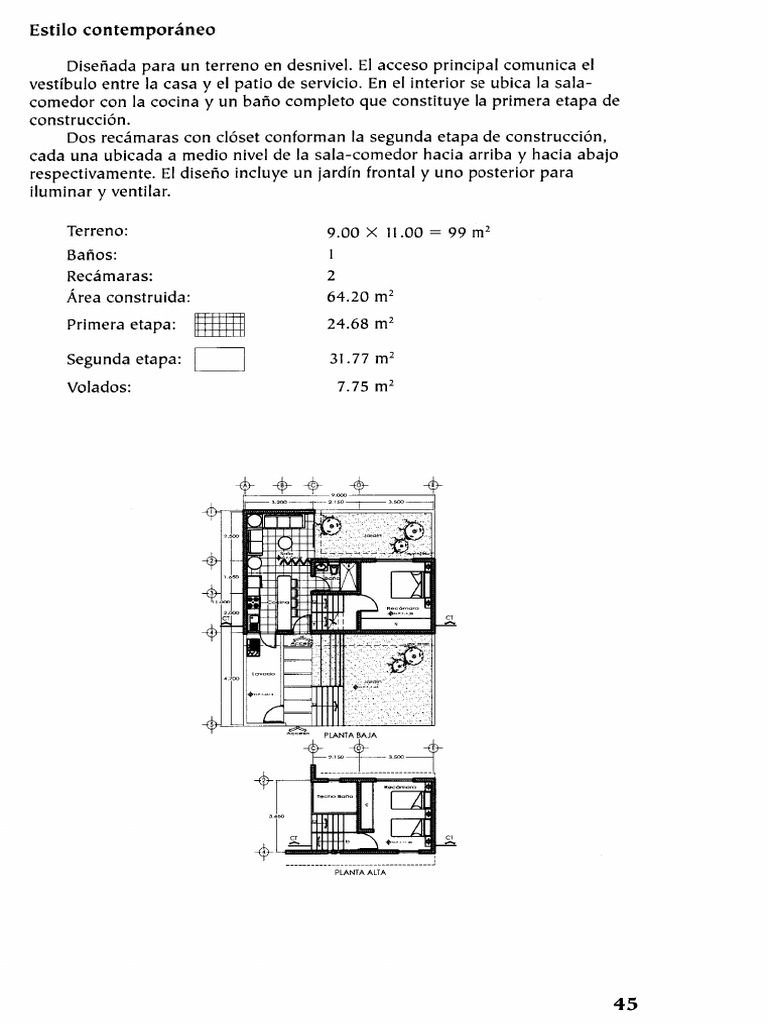 Planos de Casas Prototipo (2) | PDF