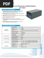 Product Data Sheet of INR 21700 P50B 80122 | PDF | Rechargeable Battery | Lithium Ion Battery