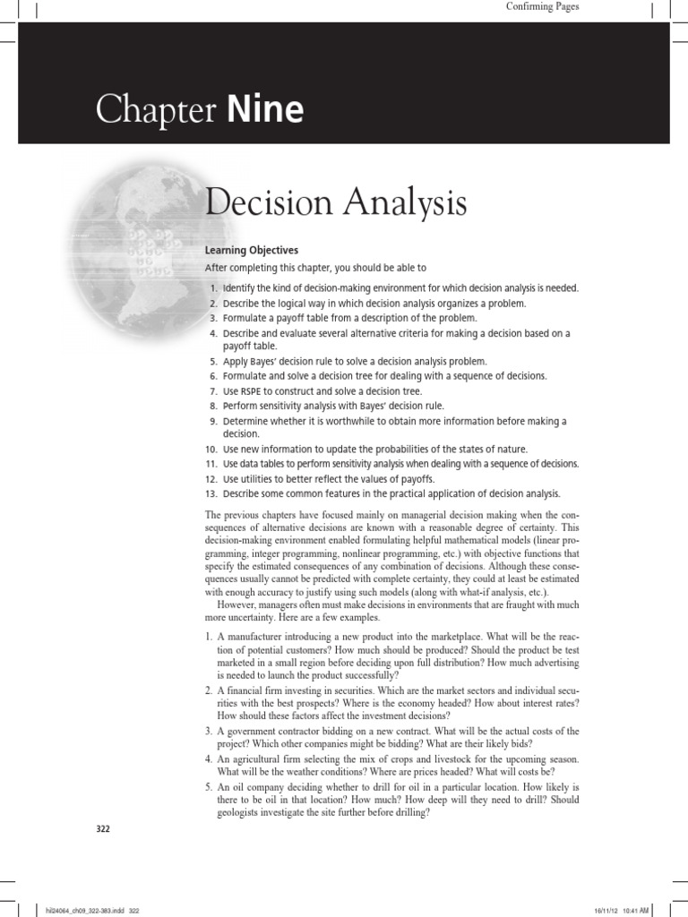 ch09 322-383 Print | PDF | Expected Value | Decision Making