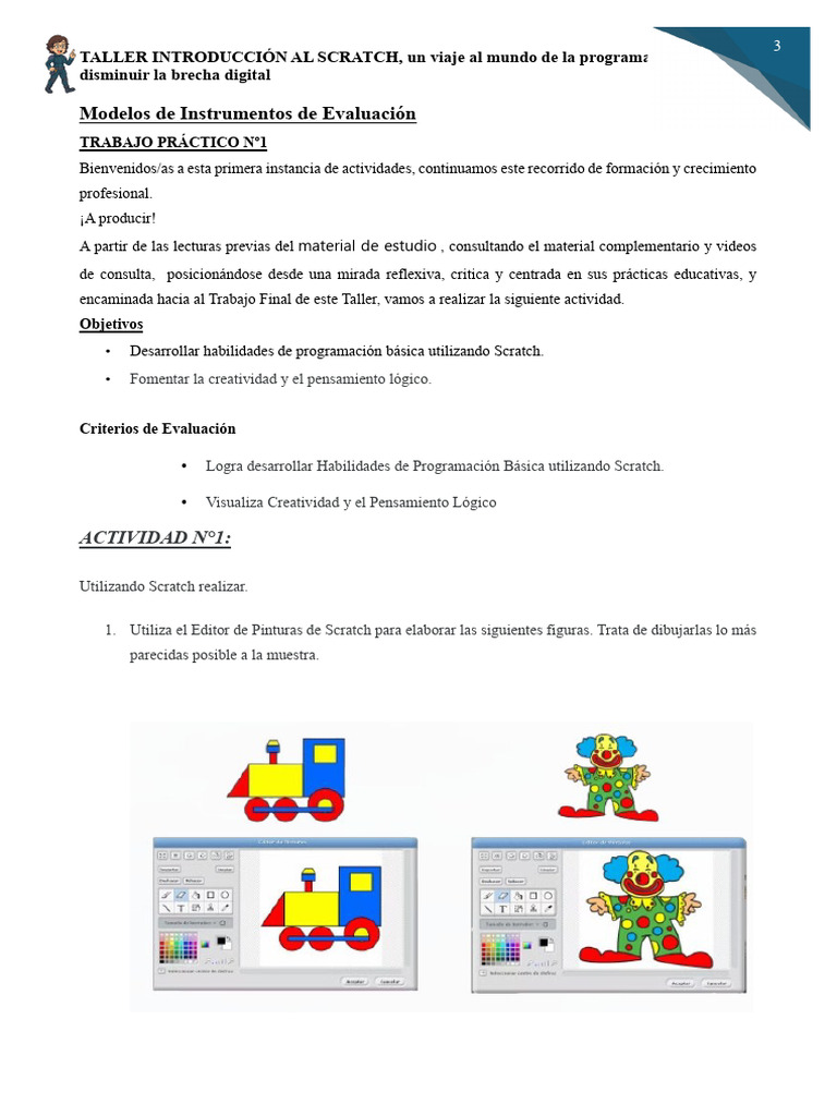 Trabajo Práctico N°1 Tis | PDF | Scratch (lenguaje de programación) | Creatividad