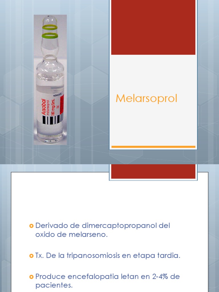 Melarsoprol | PDF