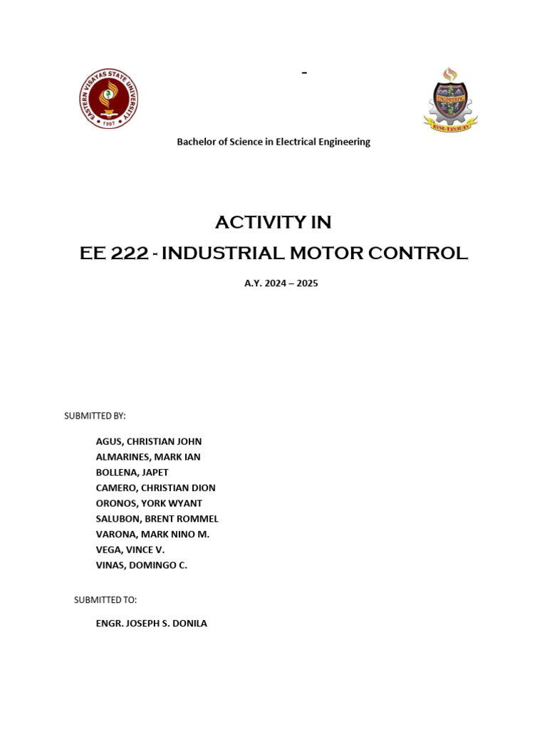 Industrial Motor Control Basics | PDF | Relay | Electronics