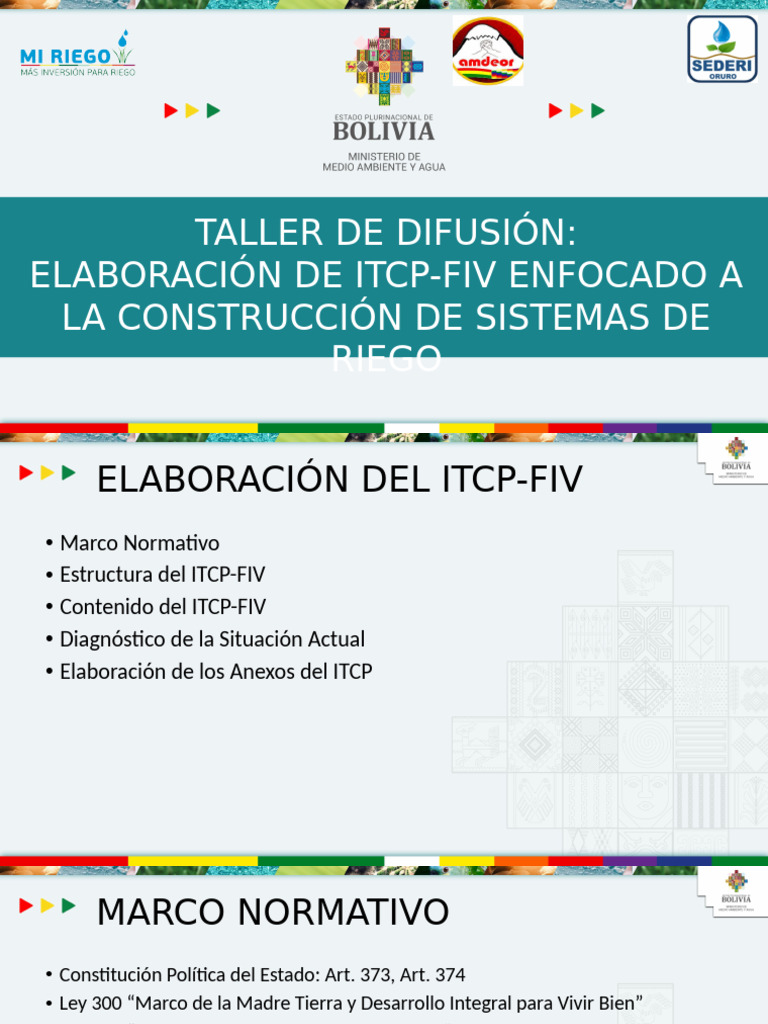 ITCP en Riegos | PDF