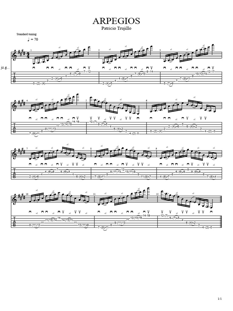 Arpegios | PDF