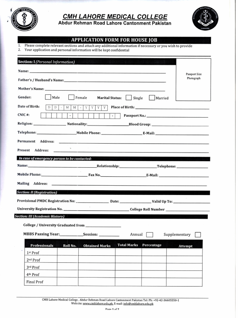 CMH Medical College | PDF